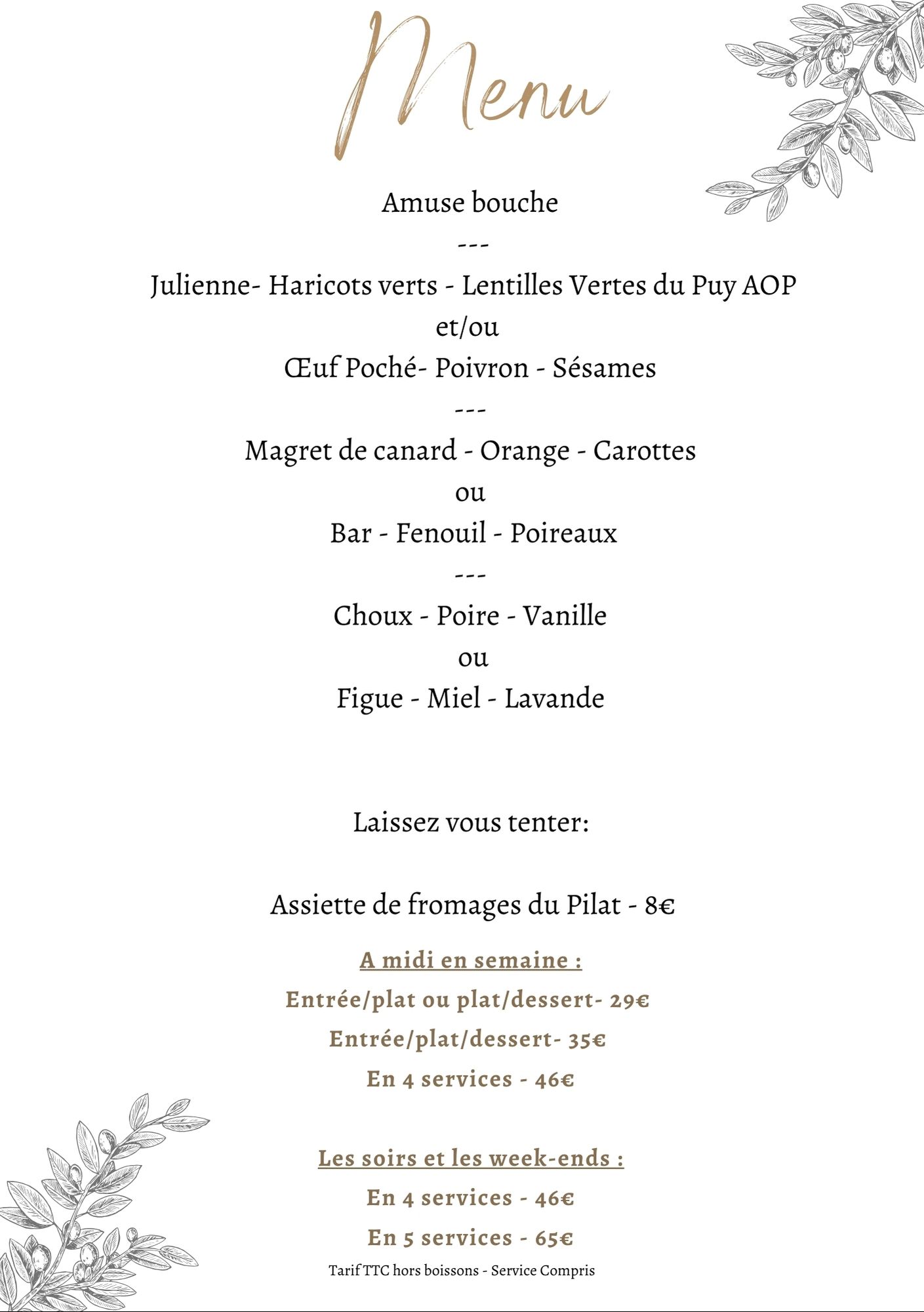 Le restaurant - Chateau Chapelle Villars